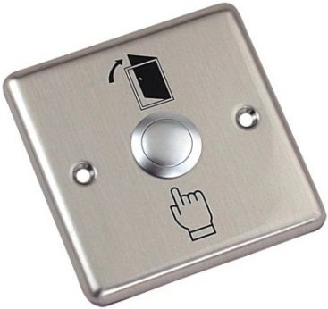 Access Control – Metal Door Push Exit Button - TRU EMIC